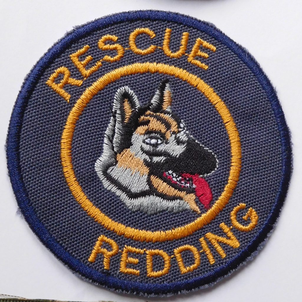 SAP South Africa Police RESCUE DOG HANDLER REDDING Cloth PATCH BLUE ...