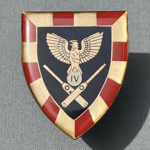 South African Army 4 Field Regiment – Artillery – Metal Arm Flash SADF ...