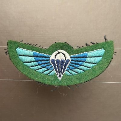 Rhodesia SAS Special Air Service parachute Wing on green felt ...